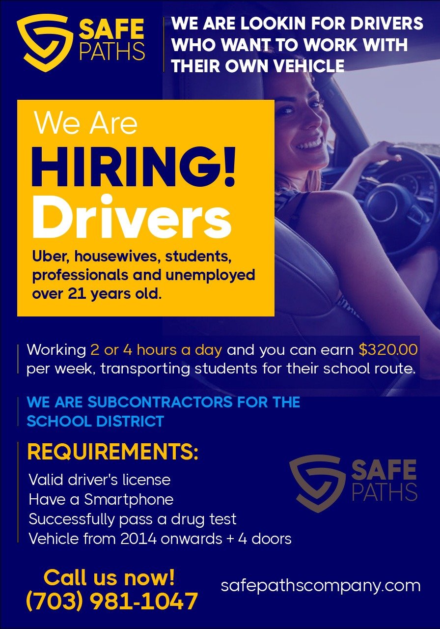 hiring – Safe Paths